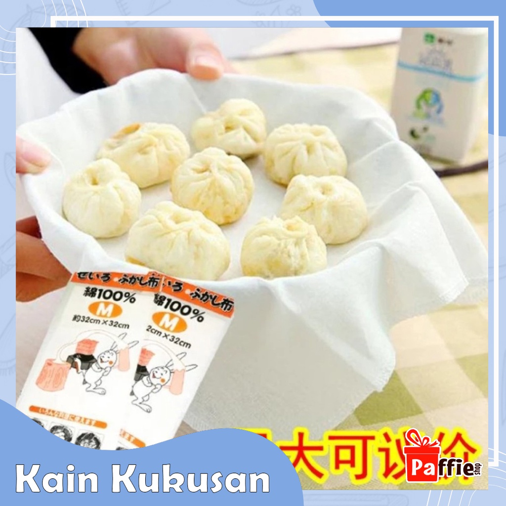 Jual Kain Kukus Kukusan Makanan Anti Lengket Pangsit Dimsum Steam ...