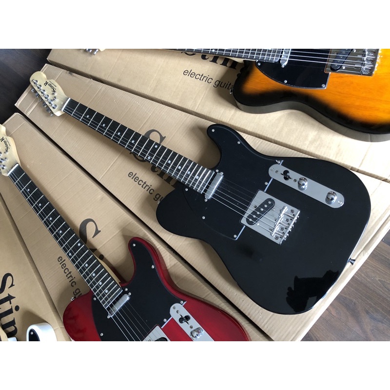 Jual Gitar Listrik Model Telecaster MERK STRINGER STL ORIGINAL | Shopee ...