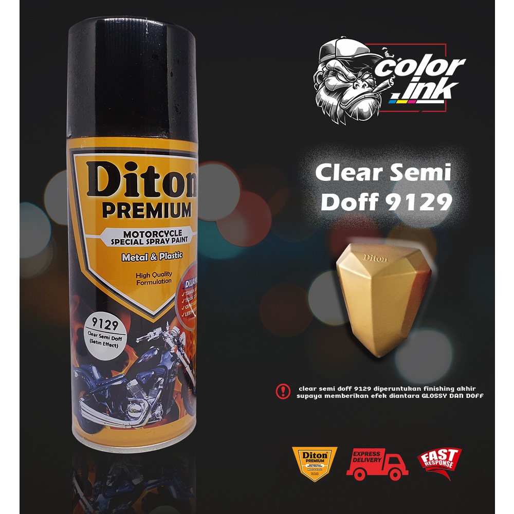 Jual diton premium 9129 clear semi doff (cat semprot/pylox) | Shopee ...