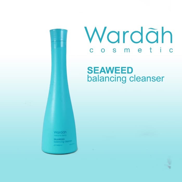 Jual Wardah nature daily SEAWEED balancing cleanser | 150ml | Shopee ...
