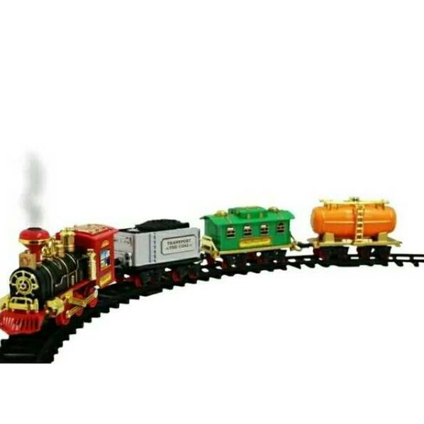Jual Super Rating Mainan kereta api choocho train/kereta api asap ...