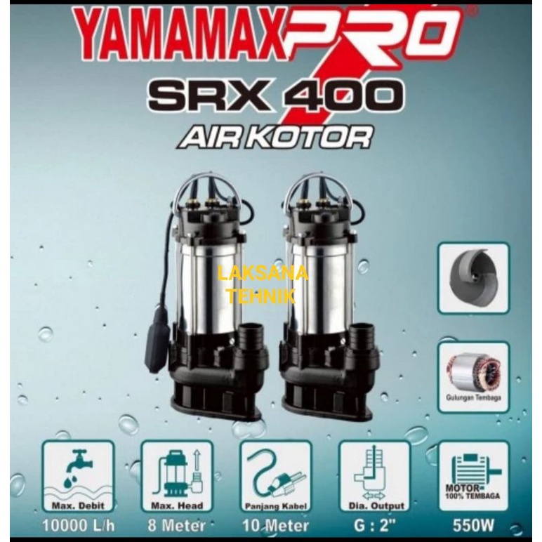 Jual Pompa Celup SRX 400 Auto Yamamax pro | Shopee Indonesia