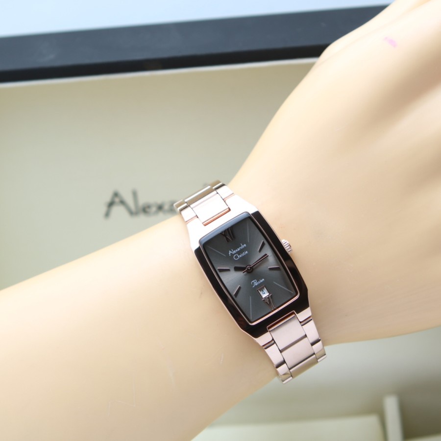 Jual ORIGINAL Jam Tangan Wanita Alexandre Christie Stainles AC 2455 ...