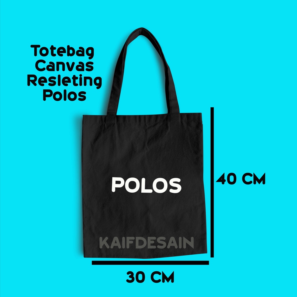 Jual Tote Bag Hitam Kanvas Tebal Baby Kanvas Polos | Shopee Indonesia