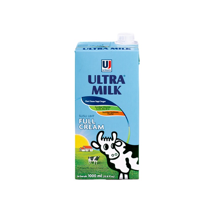 Jual Ultra Jaya UHT Milk Plain 1 Ltr | Shopee Indonesia