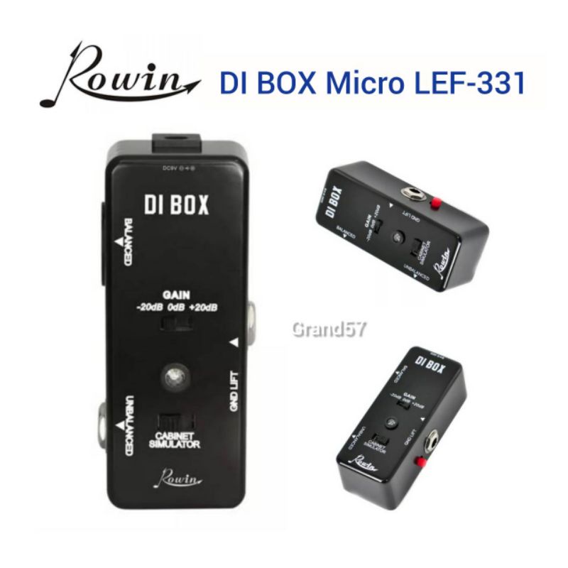 Jual Rowin DI BOX DIBOX Dibox Micro Mini LEF-331 Pedal Efek Effect ...