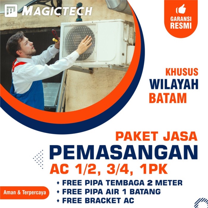 Jual PAKET JASA PEMASANGAN AC 1/2, 3/4, 1 PK | Shopee Indonesia