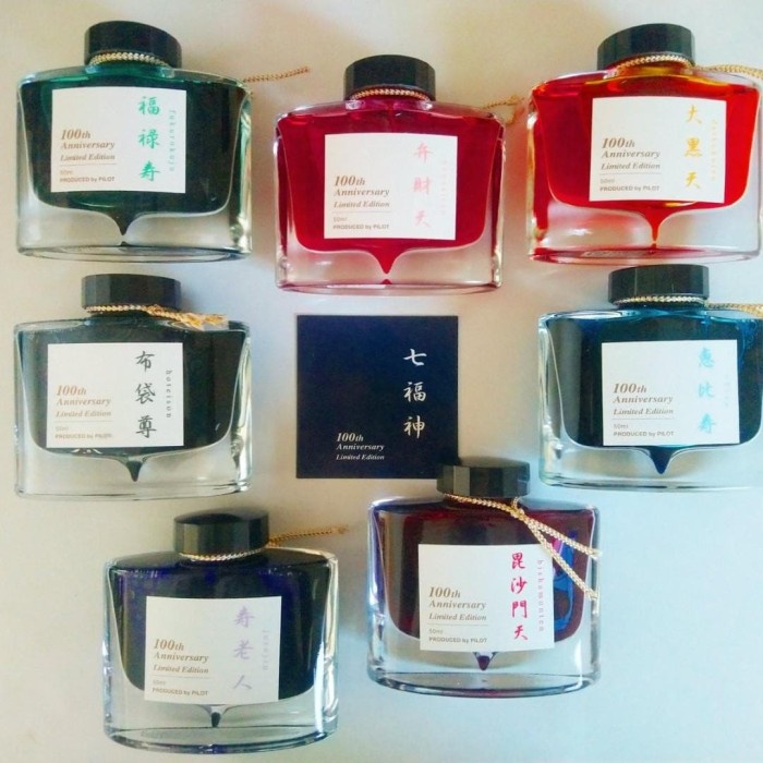 Jual Tinta Pilot Iroshizuku 100Th Anniversary - Ink Sampler (5Ml ...