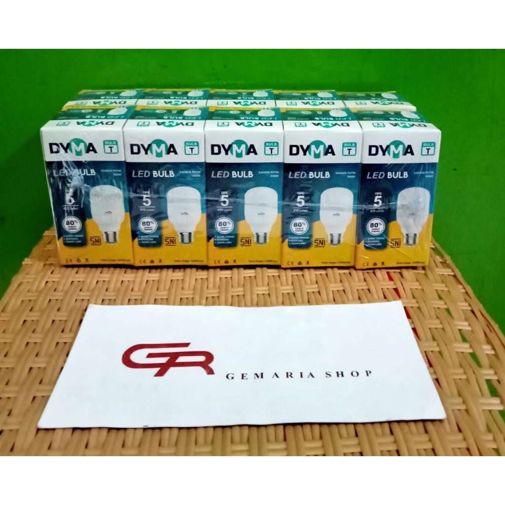 Jual LAMPU LED T BULB 5W 6500K, DYMA | Shopee Indonesia