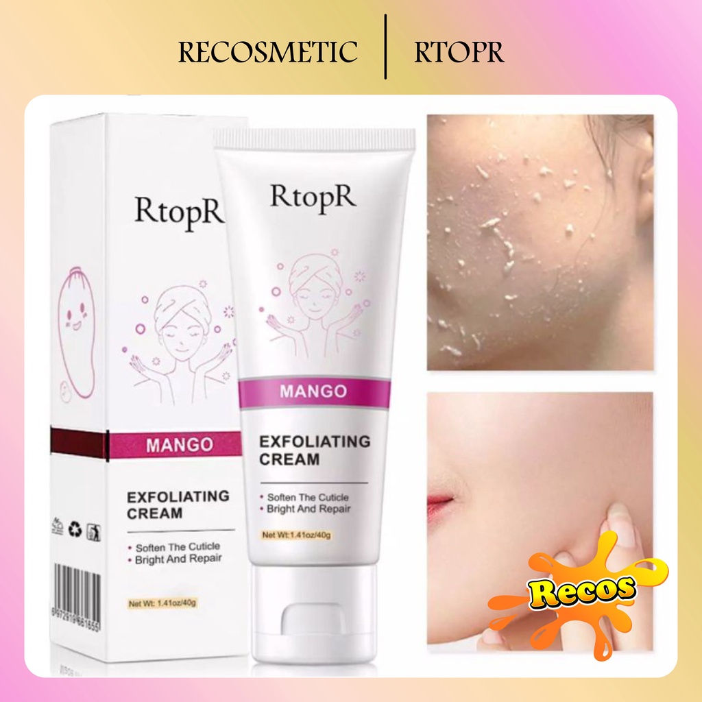 Jual RTOPR MANGO Exfoliating Cream Whitening Moisturizer Repair Facial ...