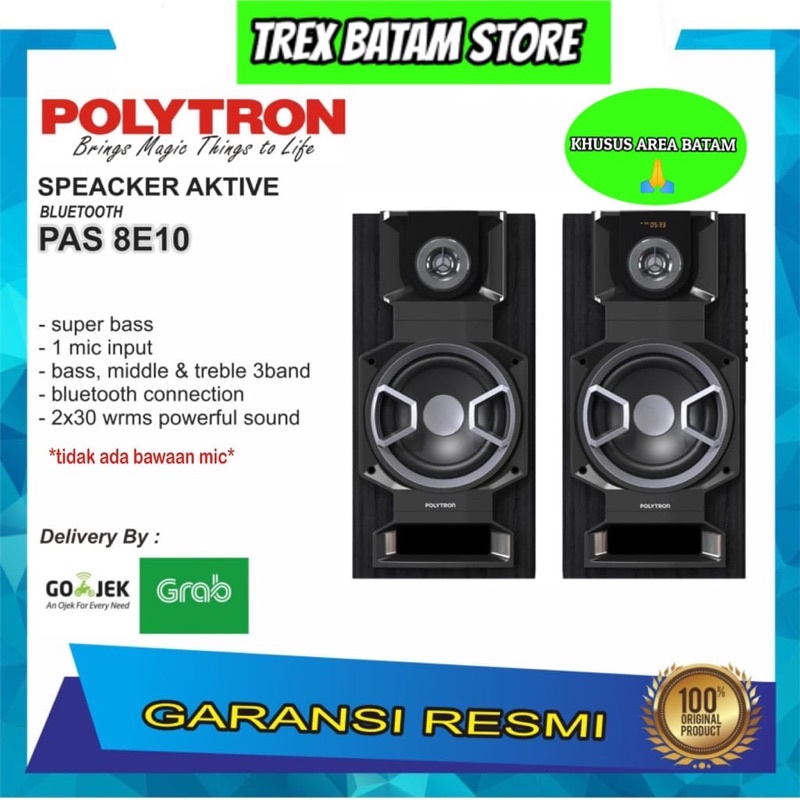 Jual POLYTRON PAS 8E10 SPEAKER AKTIF (BATAM) | Shopee Indonesia