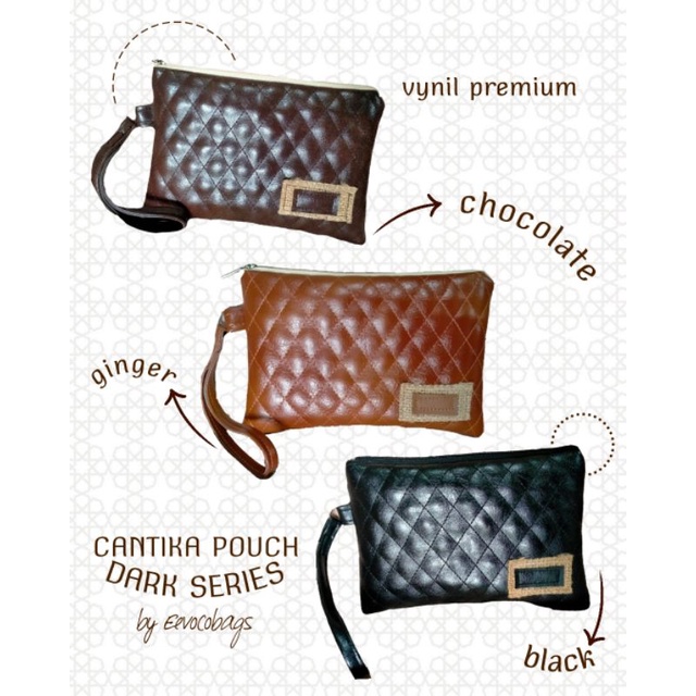 Jual dompet pouch dark series | Shopee Indonesia