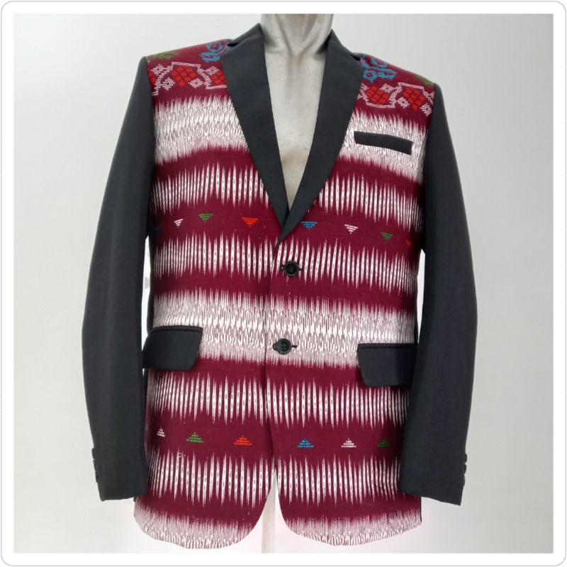 Jual Jas Batik motif Ulos Sumatera / Jas Ulos / Jas Bintang Maratur ...