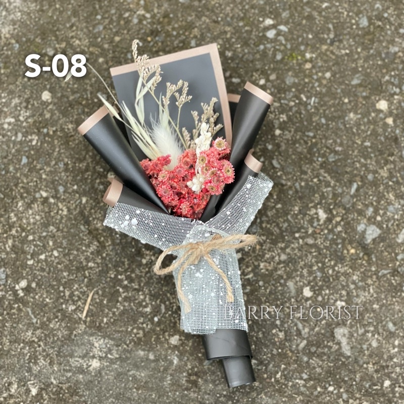 Jual PREMIUM Mini Bouquet Dried Flower Buket Kecil Bunga Kering ...