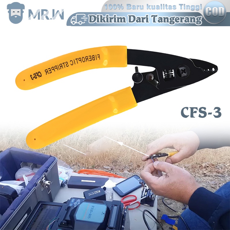 Jual Stripper Fiber Optic 3 Lubang Tang Striper Alat Kupas Kabel 3 Hole ...