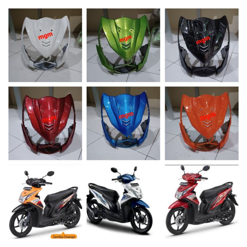 Jual TAMENG PANEL BODY DEPAN BEAT F1 2013 2014 2015 2016 WARNA HITAM ...
