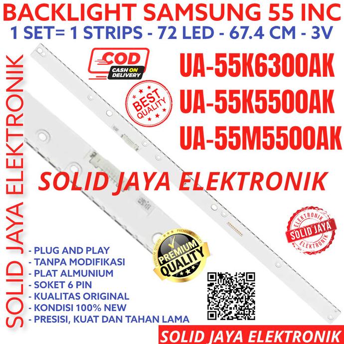 Jual BACKLIGHT TV LED SAMSUNG 55 IN 55K6300 55K5500 55M5500 AK LAMPU BL SMD | Shopee Indonesia