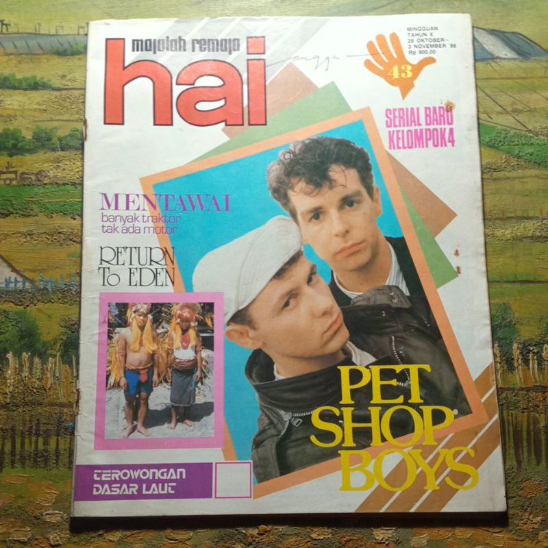 Jual Majalah Hai no.43, Mentawai banyak traktor tak ada motor | Shopee Indonesia