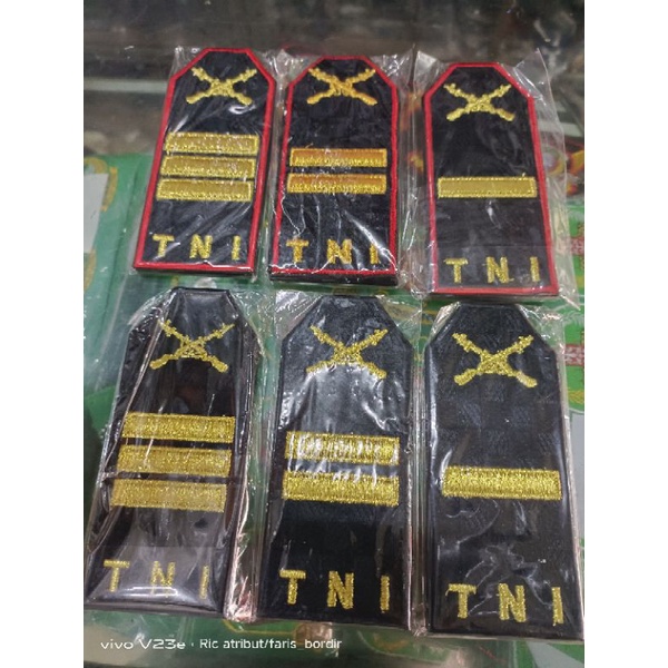 Jual pangkat pdh pdu tni opolet pdu tni infantri | Shopee Indonesia