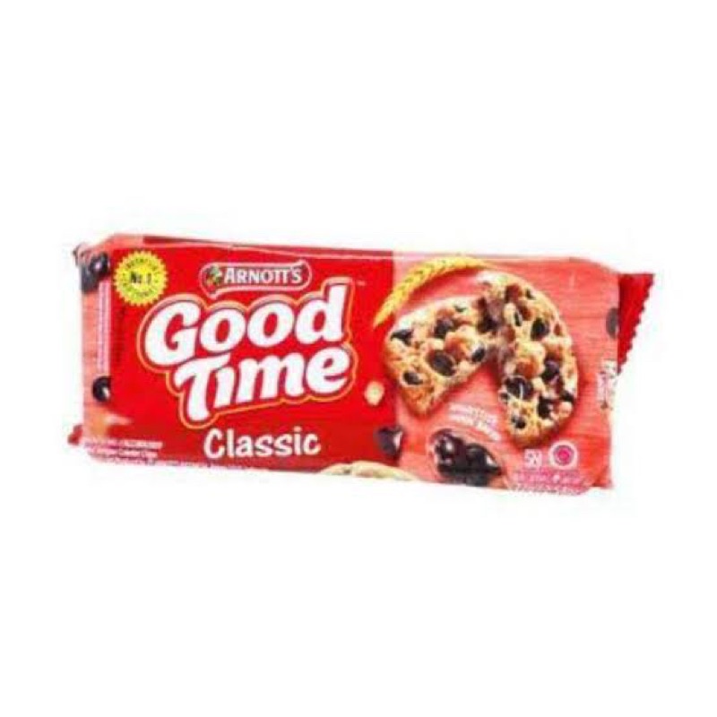 Jual ARNOTT’S GOOD TIME COOKIES CLASSIC CHOCO/DOUBLE CHOCO/ COFFE CHOCO ...