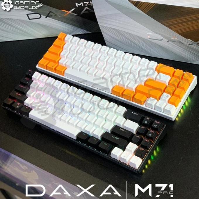 Jual Rexus Daxa M71 PRO Bluetooth Mechanical Gaming Keyboard | Shopee ...