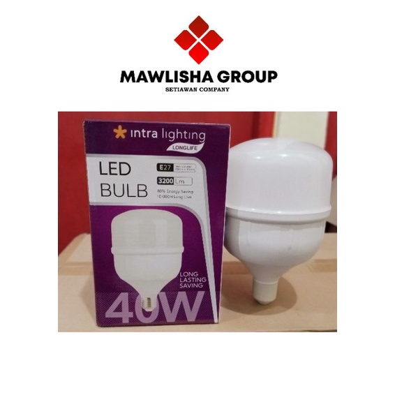 Jual LAMPU INTRA LIGHTING LED BULB GIANT 40 WATT | Shopee Indonesia