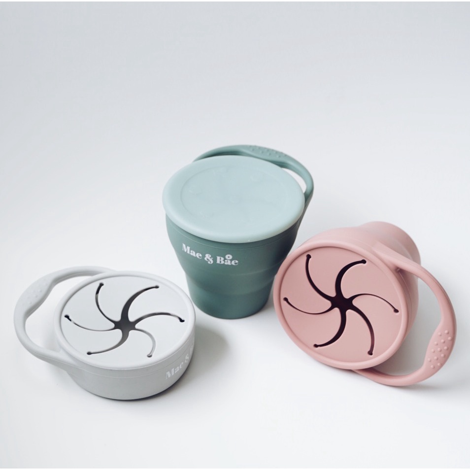 Jual Mae & Bae Collapsible Snack Cup / Wadah Snack Anak | Shopee Indonesia