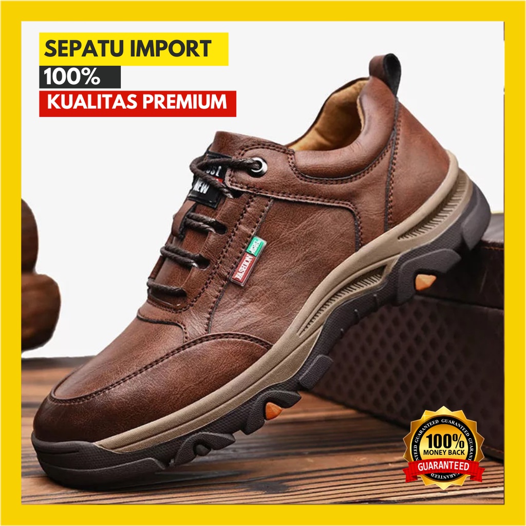 Jual Sepatu Sneaker Pria Sepatu Boots Import Impor Kasual Dan Kerja ...