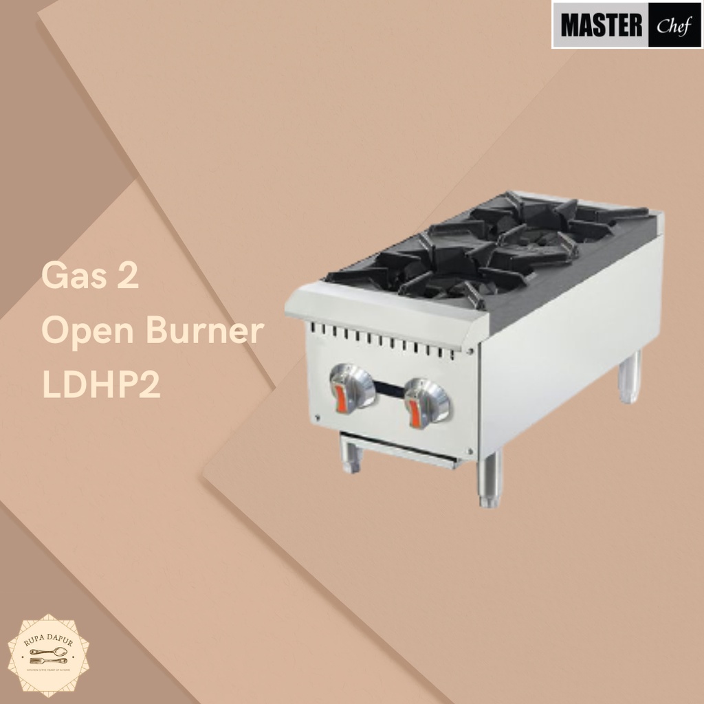 Jual Masterchef Gas 2 Open Burner LDHP2 | Shopee Indonesia