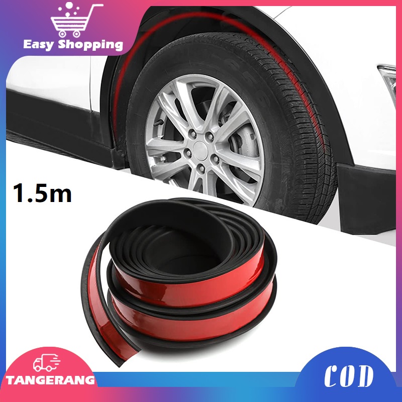 Jual 150cm Stiker Pelindung Fender Mobil Karet Universal Silica Fender ...