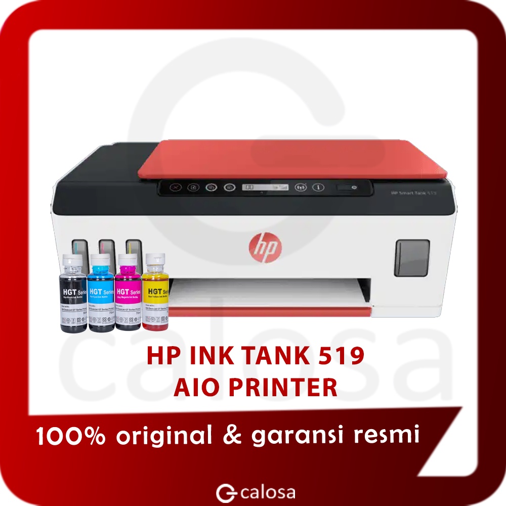 Jual Printer Scanner HP AIO Ink Smart Tank 519 Wireless All in One Garansi Resmi Print Foto Copy ...