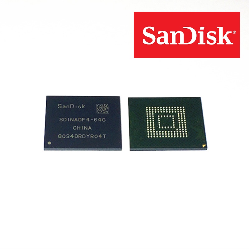 Jual IC eMMC 64GB 64 GB iNAND 7550 eMMC 5.1 WD/SD Sandisk | Shopee ...