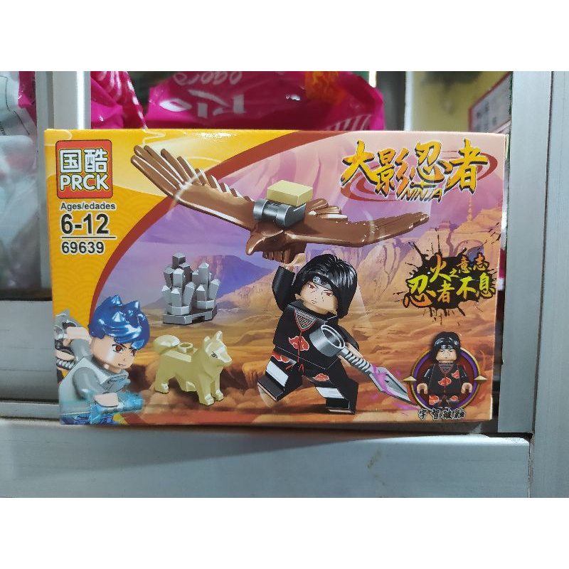 Jual Mainan balok susun Naruto : Uchiha Itachi Akatsuki Brick | Shopee ...