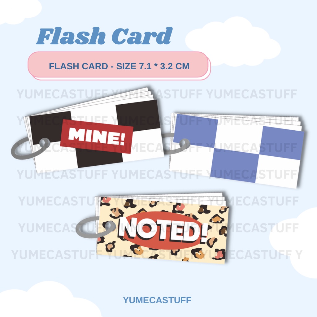 Jual FLASH CARD / MEMO / NOTE MINI BISA DIGANTUNG | Shopee Indonesia