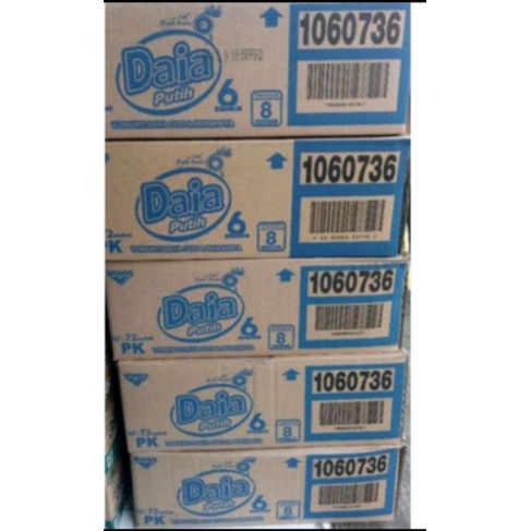 Jual Sabun Cuci Pakaian Daia ECER 1000 Sachet 1 dus isi 12 renteng 72 ...