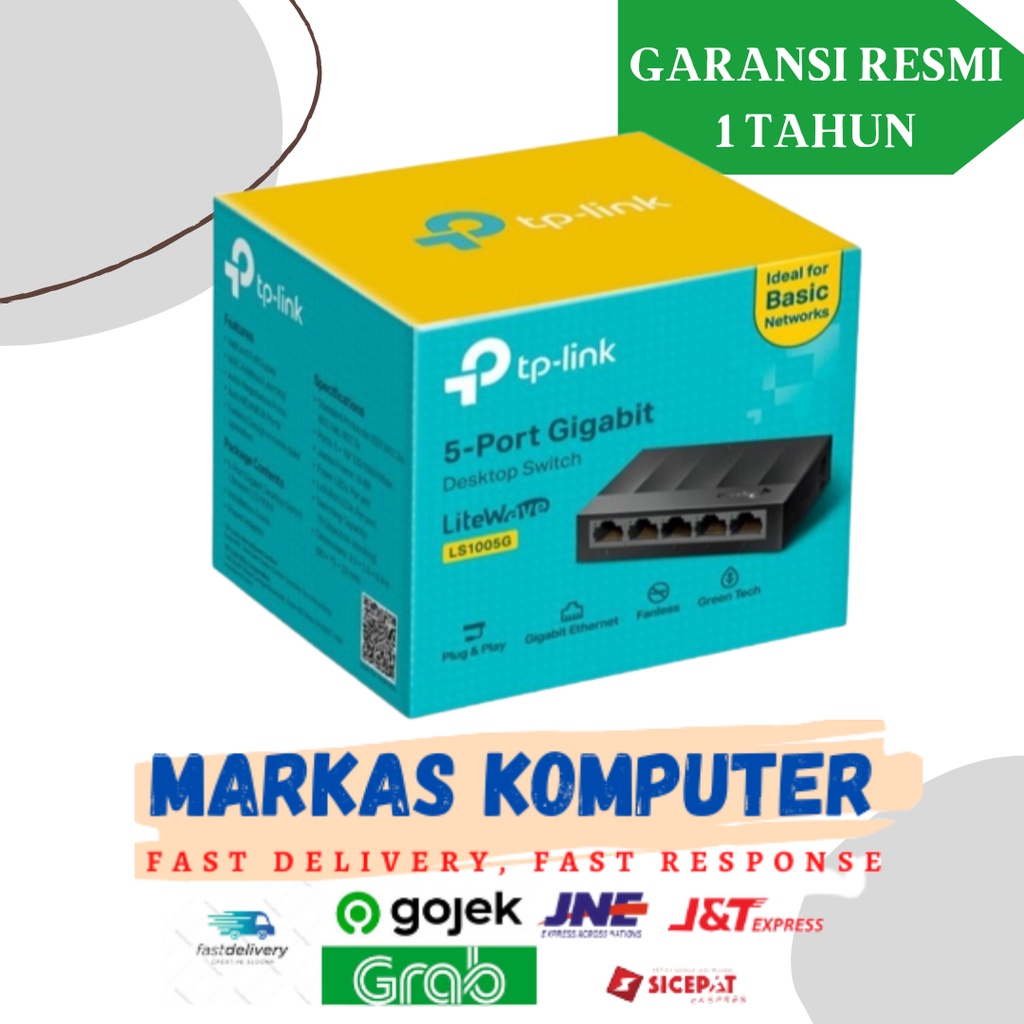 Jual TP-link TL-LS1005G 5-port 10/100/1000Mbps Desktop Network Switch | Shopee Indonesia