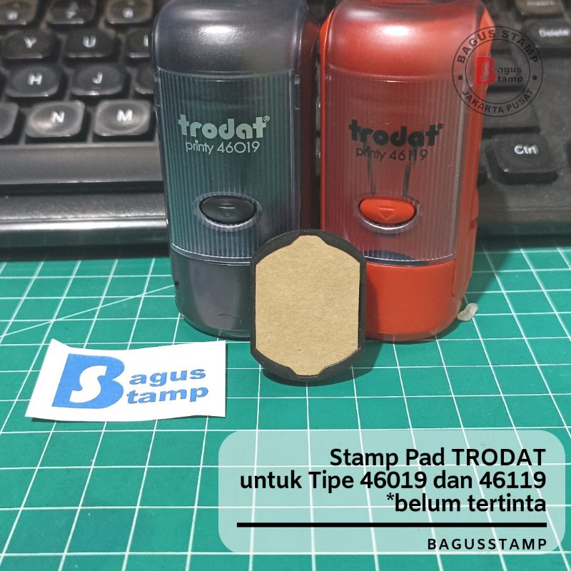 Jual Stamp Pad Self ink Shiny Trodat / Bantalan Stempel Shiny Trodat ...