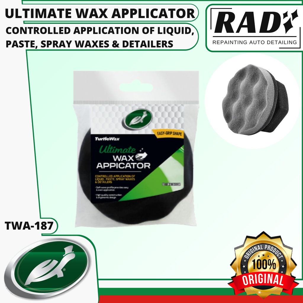Jual Turtle Wax Ultimate Wax Applicator TWA-187 - Sponge / Busa Poles ...