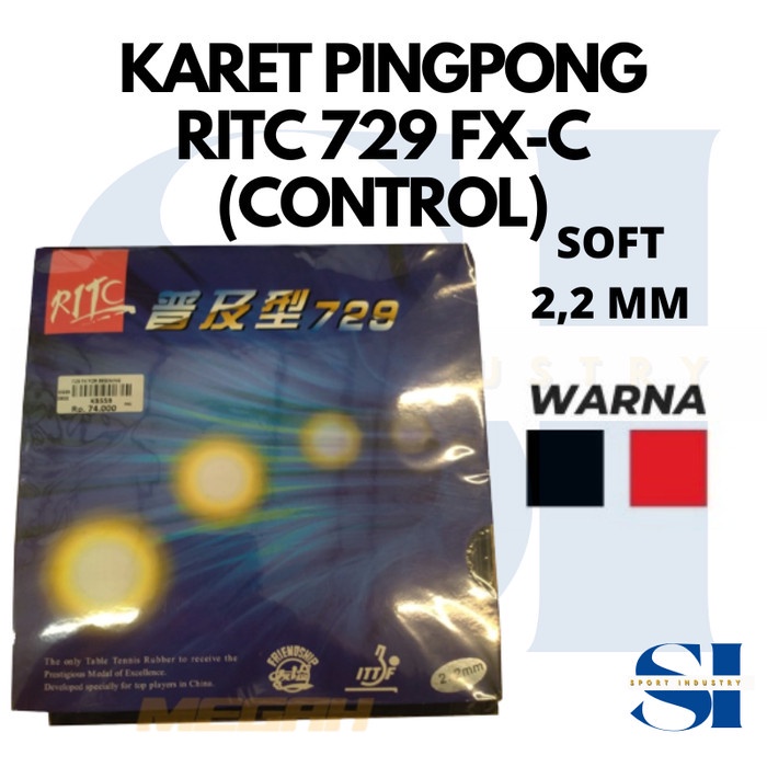 Jual Karet Bat Tenis Meja /Rubber Bat Pingpong 729 Super FX-C (Control) | Shopee Indonesia