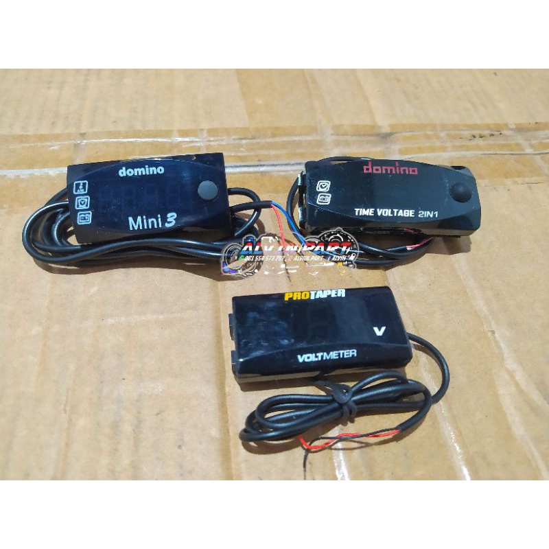 Jual VOLTMETER WATER PROOF VOLTMETER MINI 3 IN 1 2 IN 1 UNIVERSAL ...
