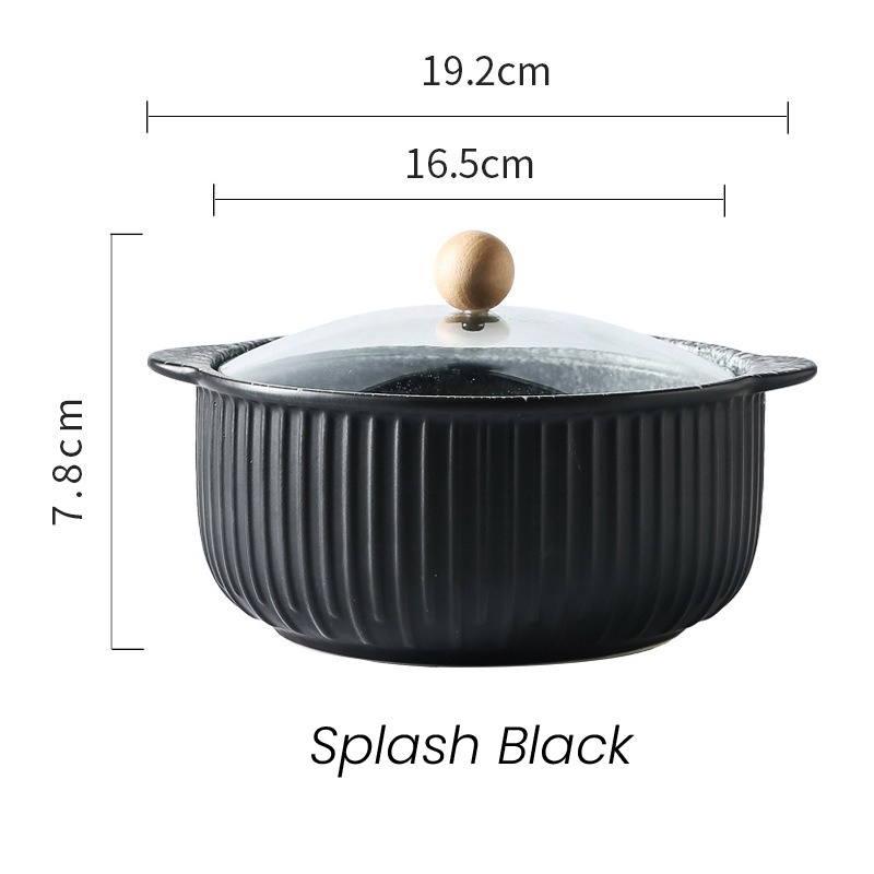 Jual Mori Casserole / Pot Panci Saji Makanan Hotpot Tutup Kaca Pegangan ...