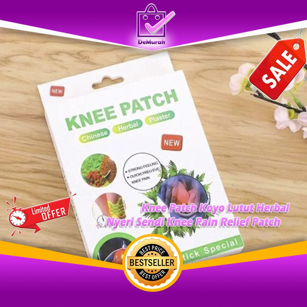 Jual Knee Patch Koyo Lutut Herbal Nyeri Sendi Knee Pain Relief Patch ...