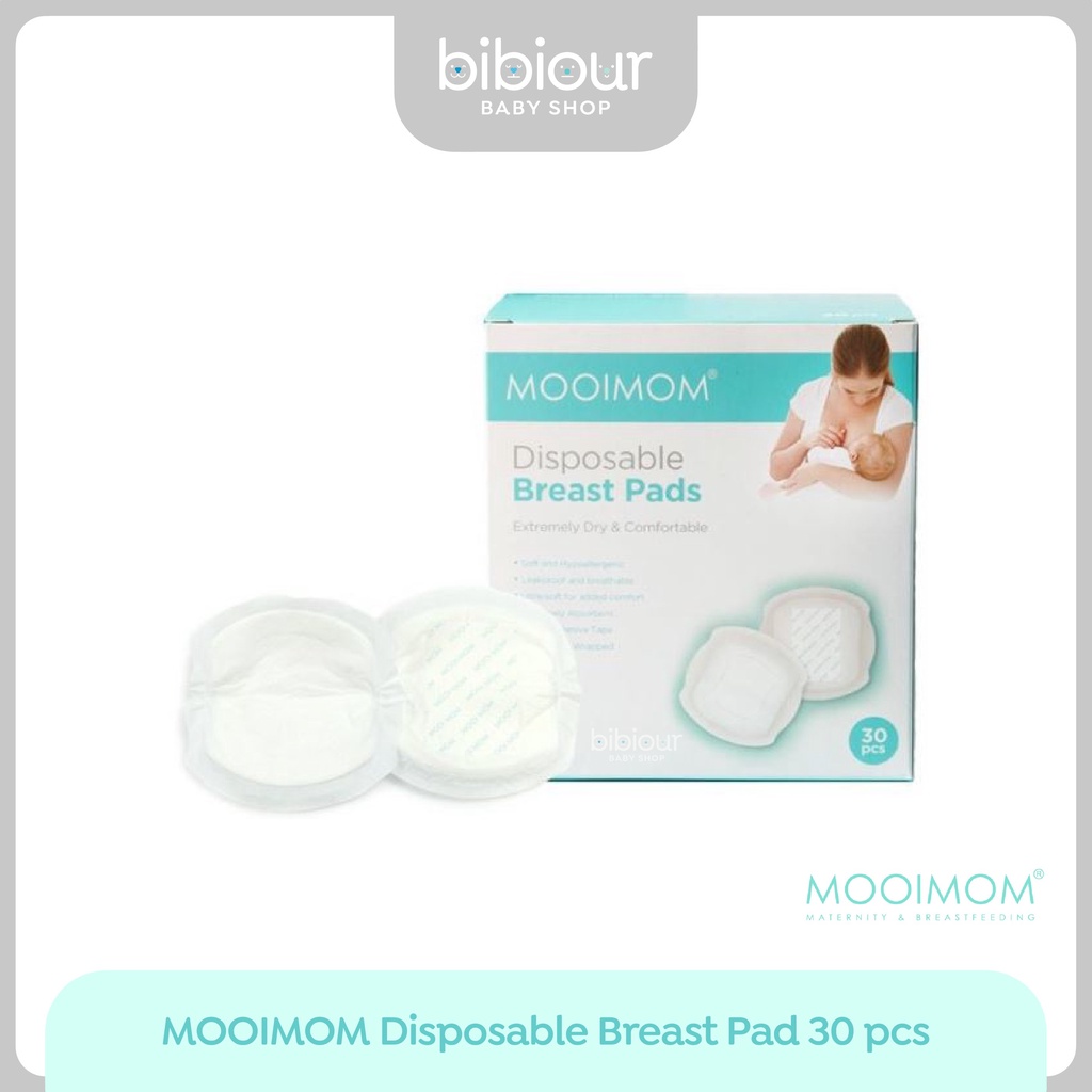 Jual MOOIMOM Disposable Breast Pad 30pcs | Shopee Indonesia