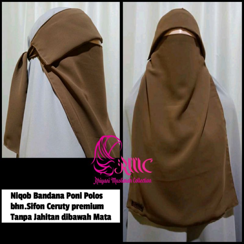 Jual CADAR/NIQAB PONI SIFON | Shopee Indonesia