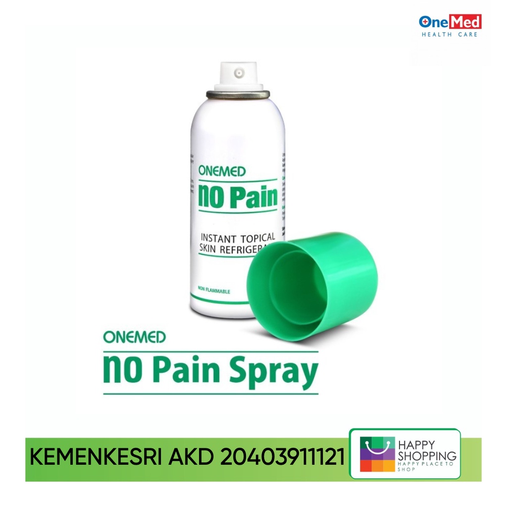 Jual No Pain Spray / Chlorethyl Spray Local Anesthesi Onemed | Shopee ...