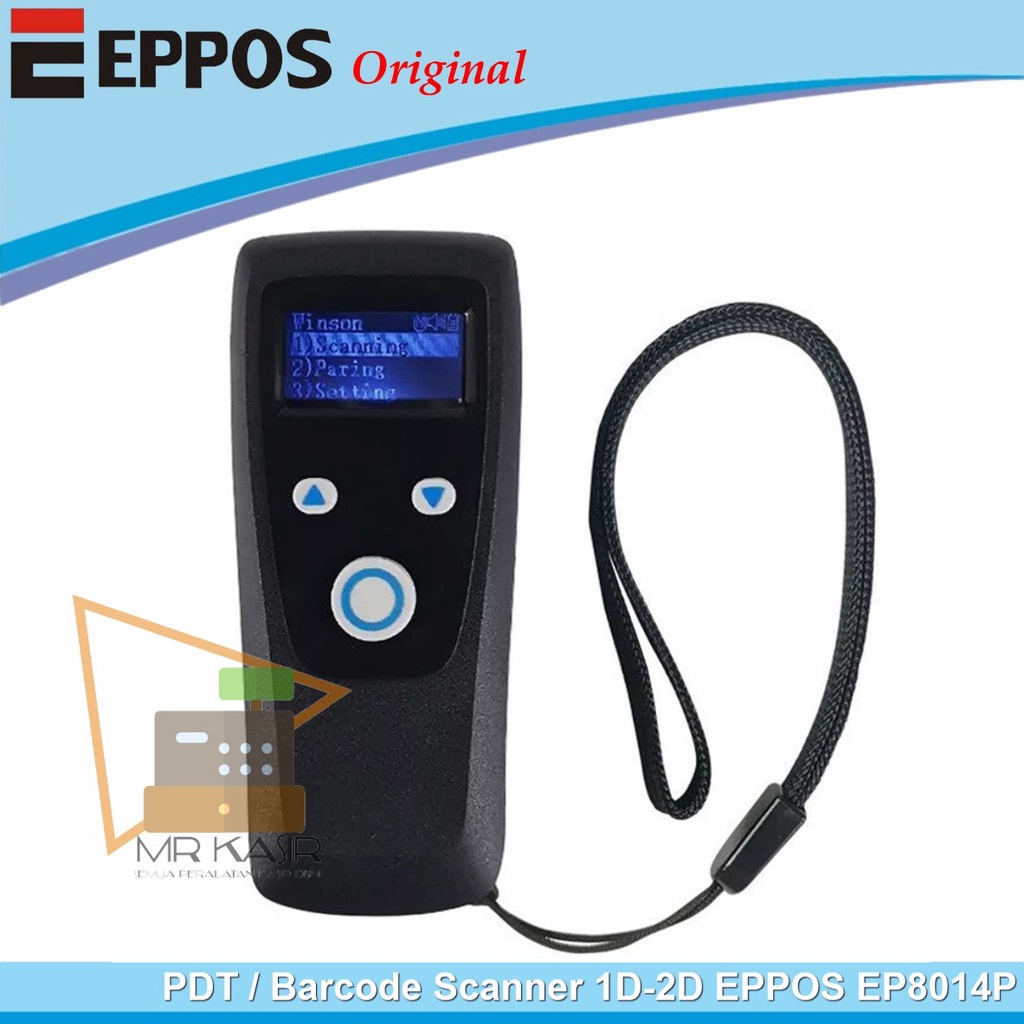 Jual Barcode Scanner PDT Portable Data Terminal 1D/2D EPPOS EP8014P ...