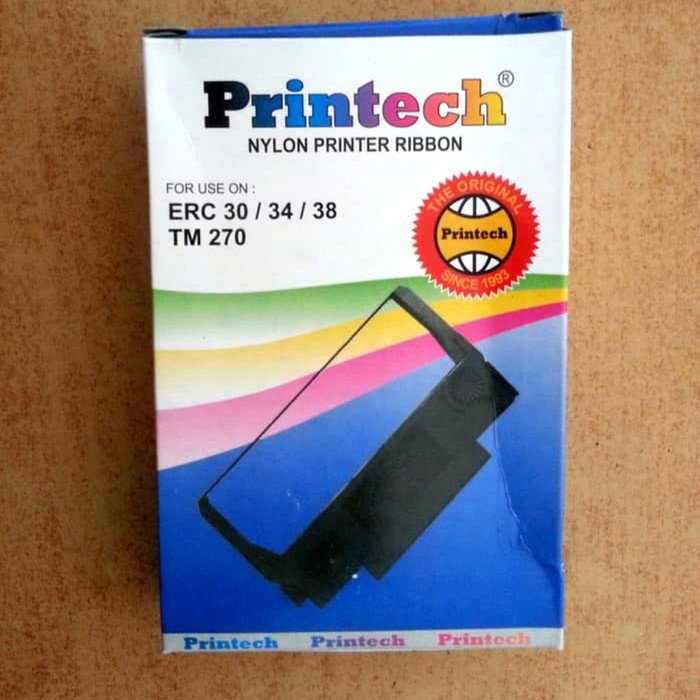 Jual RIBBON CATRIDGE PRINTECH ERC 30 / 34 / 38 / THERMAL PAPER KASIR ...