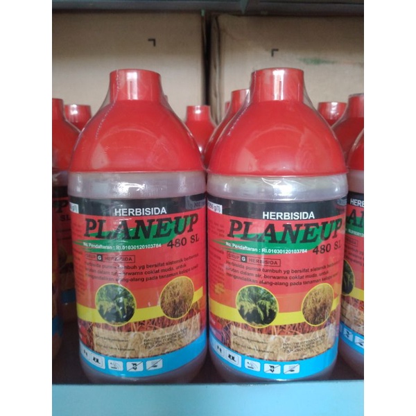 Jual Herbisida Rumput PLANE UP 480SL Glifosat 1 Liter Pembasmi Rumput ...