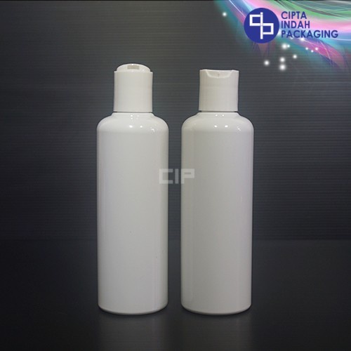 Jual Botol Disctop / Presstop 250ml Putih - Tutup Putih | Shopee Indonesia