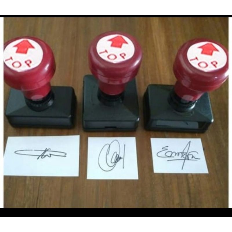 Jual STEMPEL OTOMATiS TANDA TANGAN ,NAMA PERAWAT DAN PARAF GURU DLL ...
